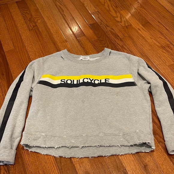 soulcycle | Tops | Large Grey Soul Cycle Sweatshirt | Poshmark